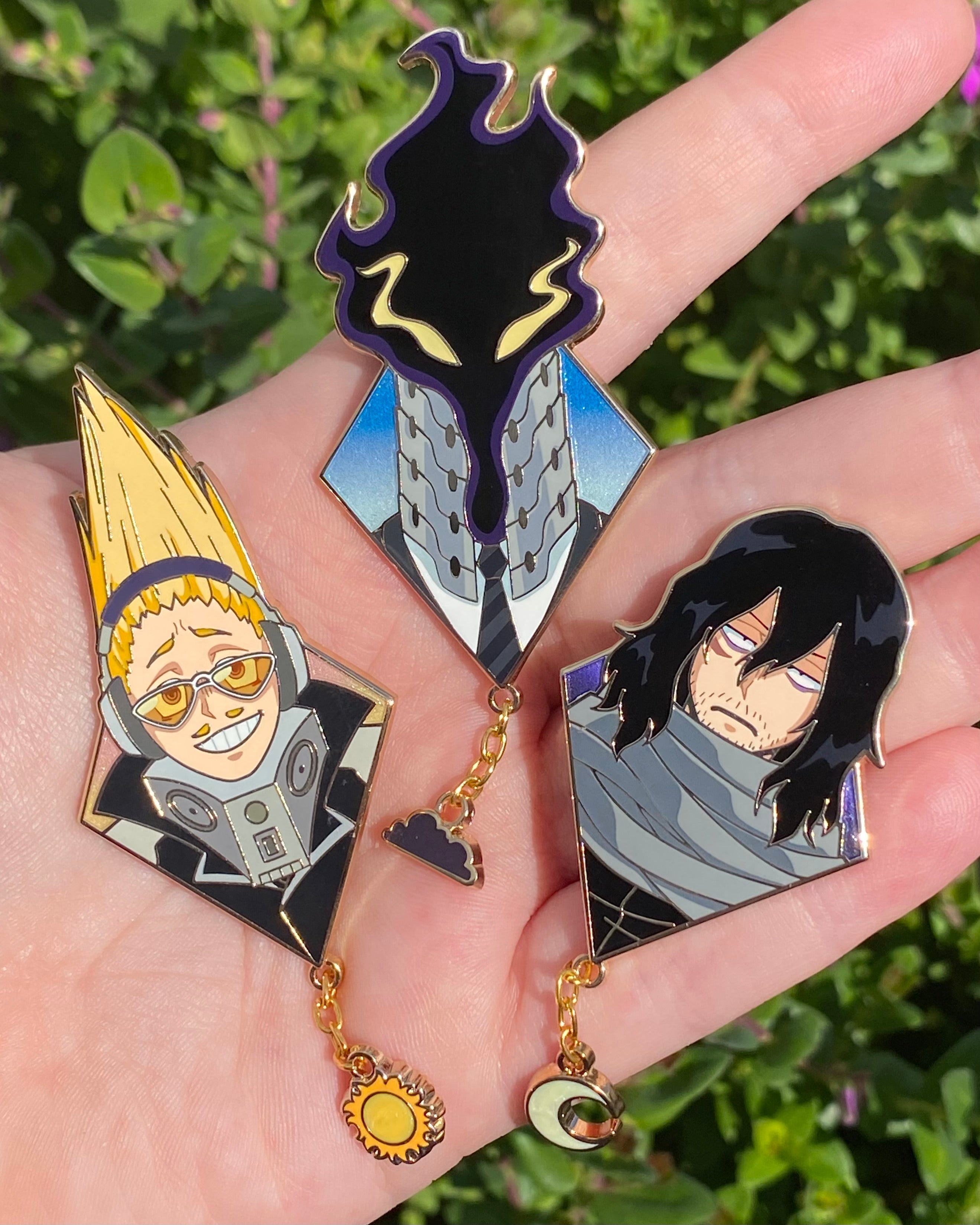 Rooftop trio Set 2 – PiebaldPins