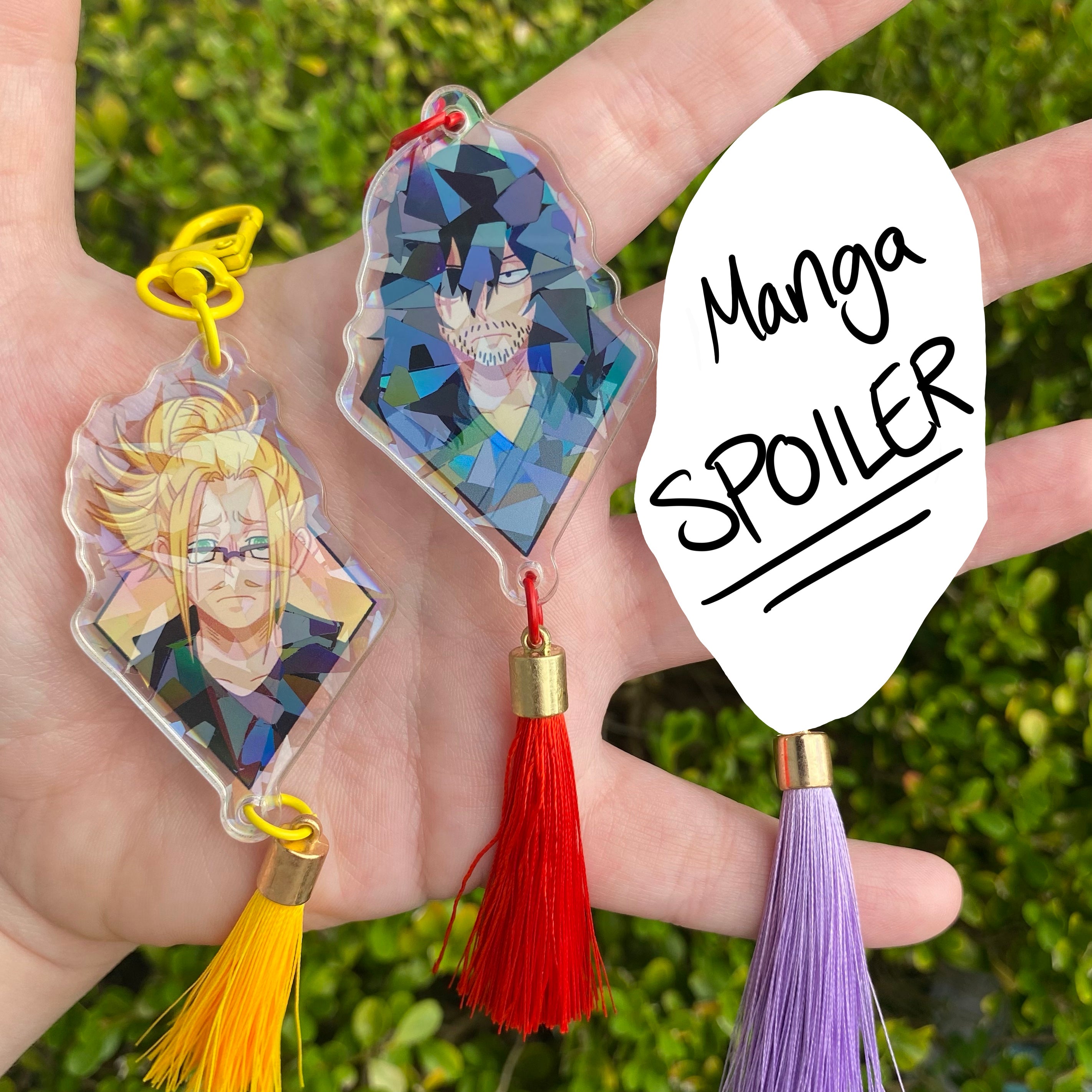 Rooftop trio Keychains (set 3) – PiebaldPins