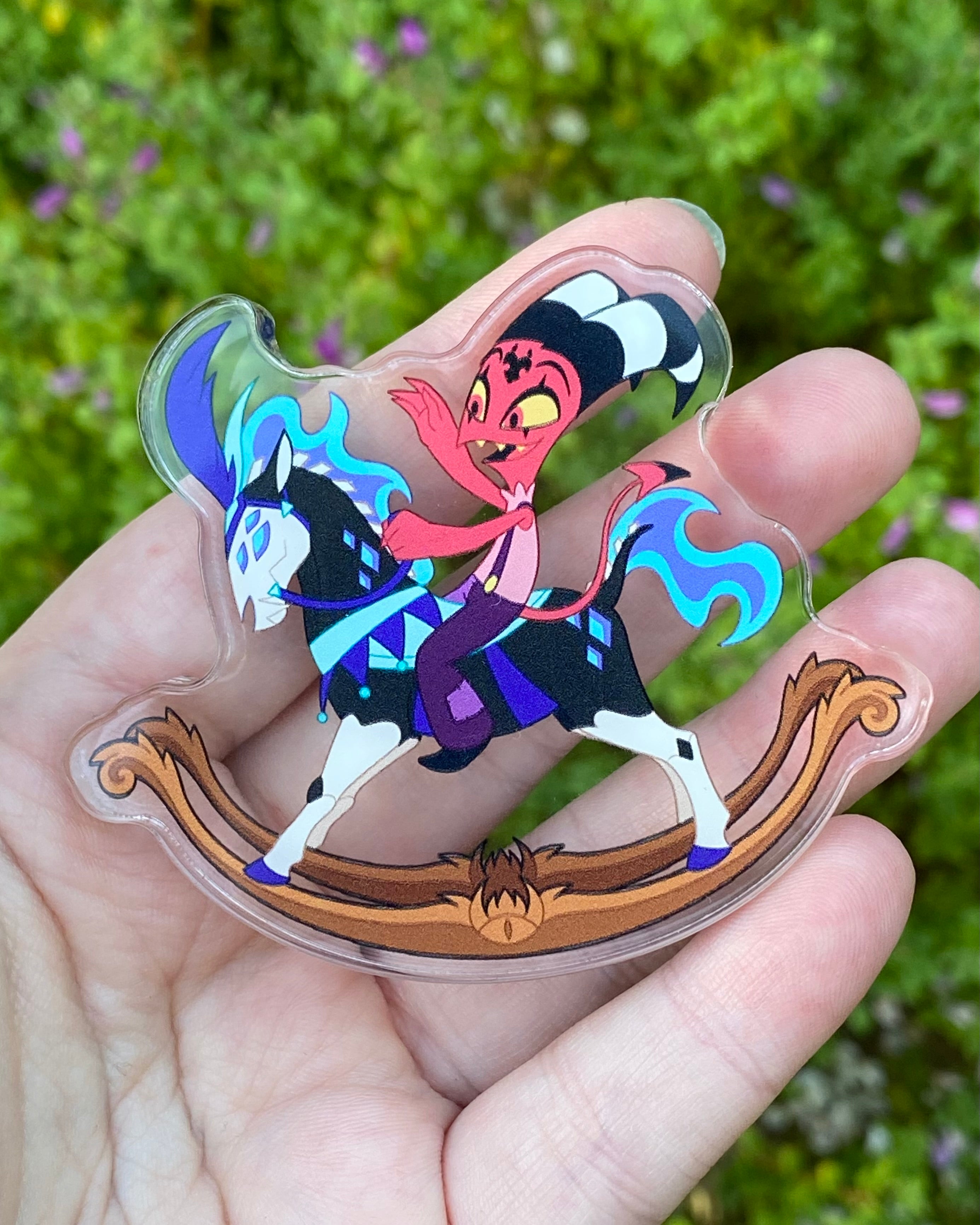 Baby Blitz rocking standee – PiebaldPins